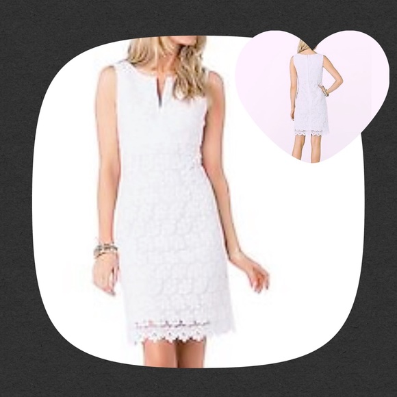 Lilly Pulitzer | Dresses | Lilly Pulitzer Daena Truly Lace Shift Dress ...